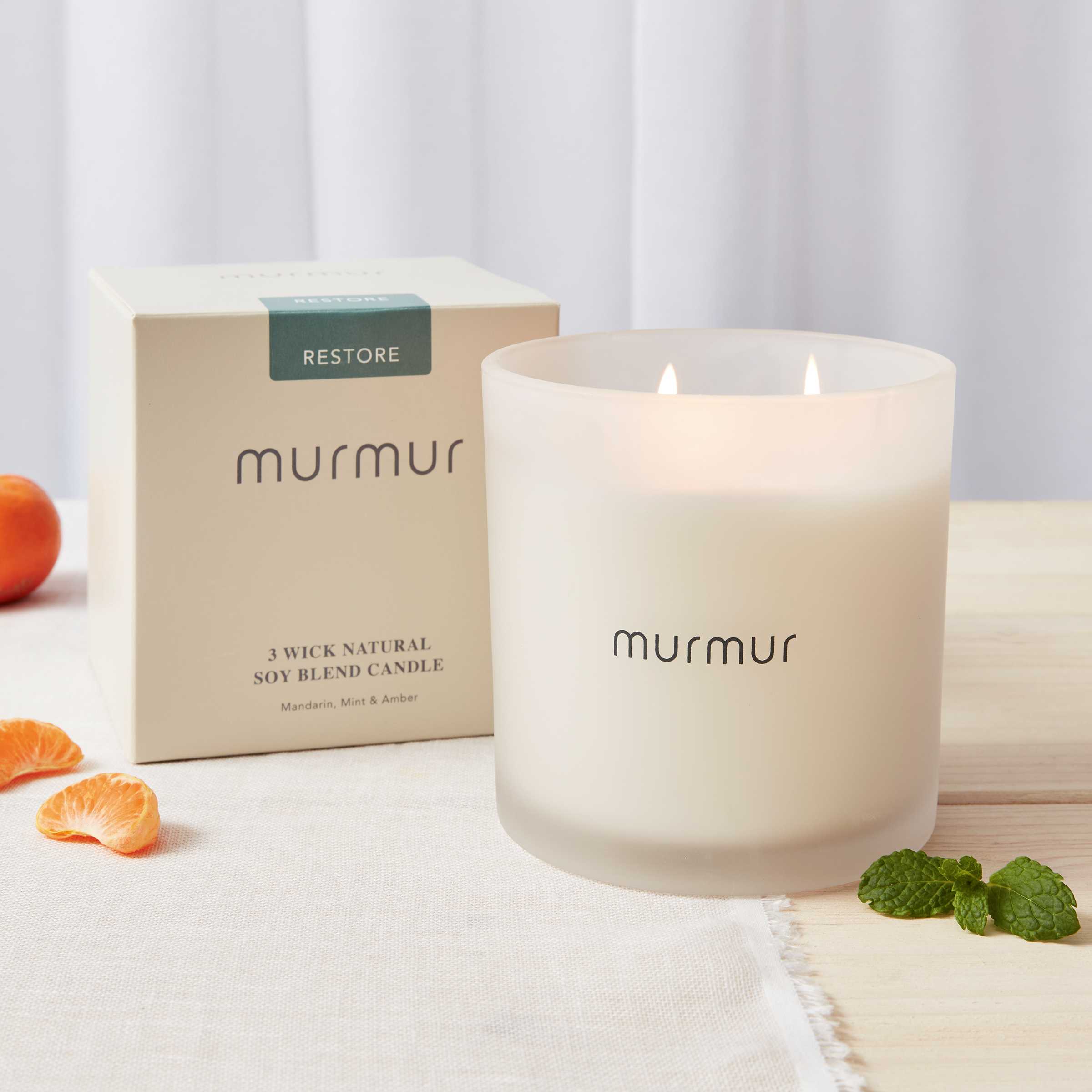 Murmur Restore Wick Scented Candle