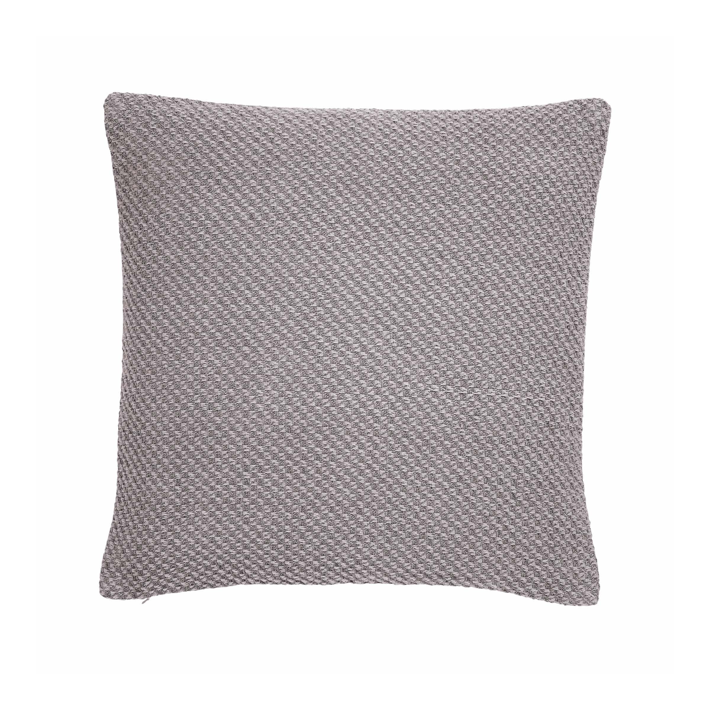 Murmur Nell Cushion 50cm x 50cm, Linen & Grey
