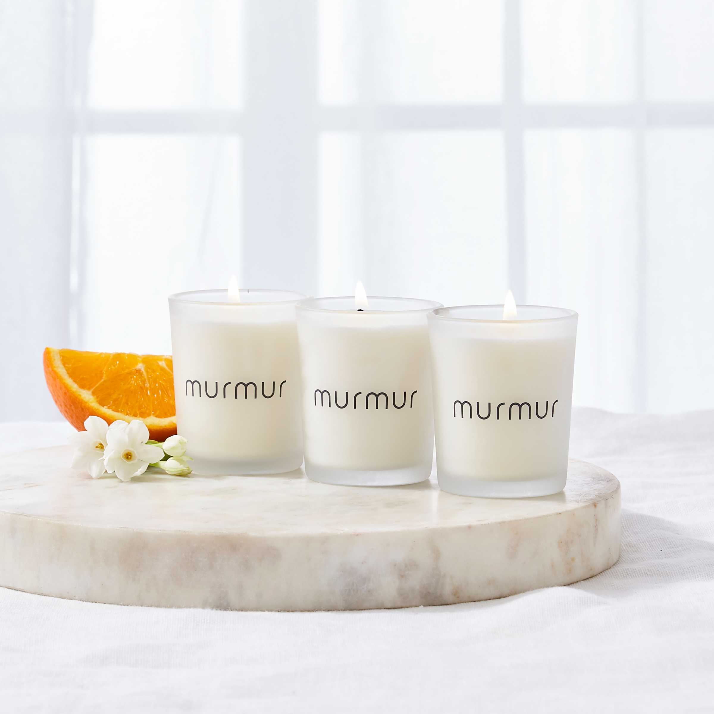 Murmur Harmony Votive Scented Candle 3 Pack